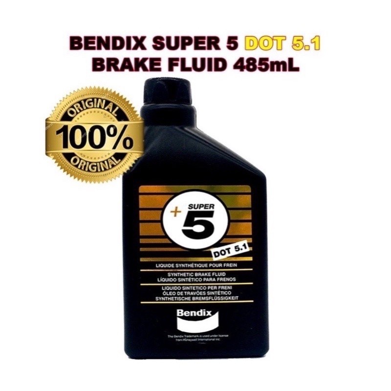 220119081 Bendix Super 5 Dot 5.1 brake fluid (485ml) | Shopee Malaysia