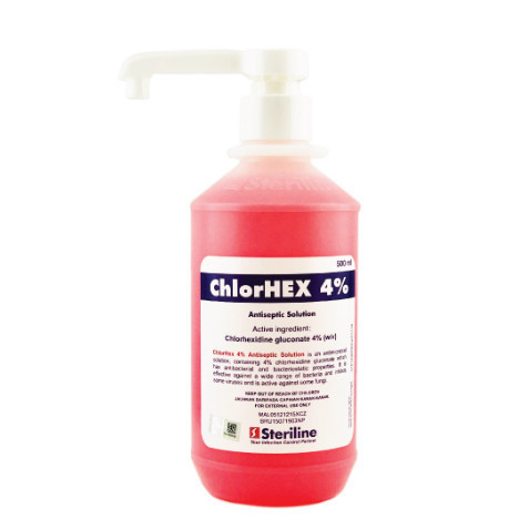 ChlorHEX 4% Antiseptic Solution 500ml | Shopee Malaysia