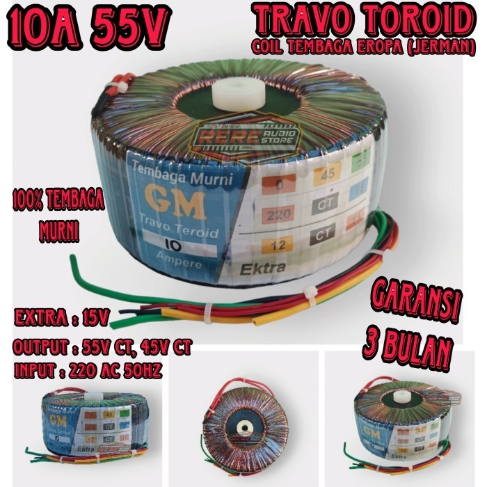 Donut Transformer/Racing Transformer/Toroid Transformer 10A Large CT ...