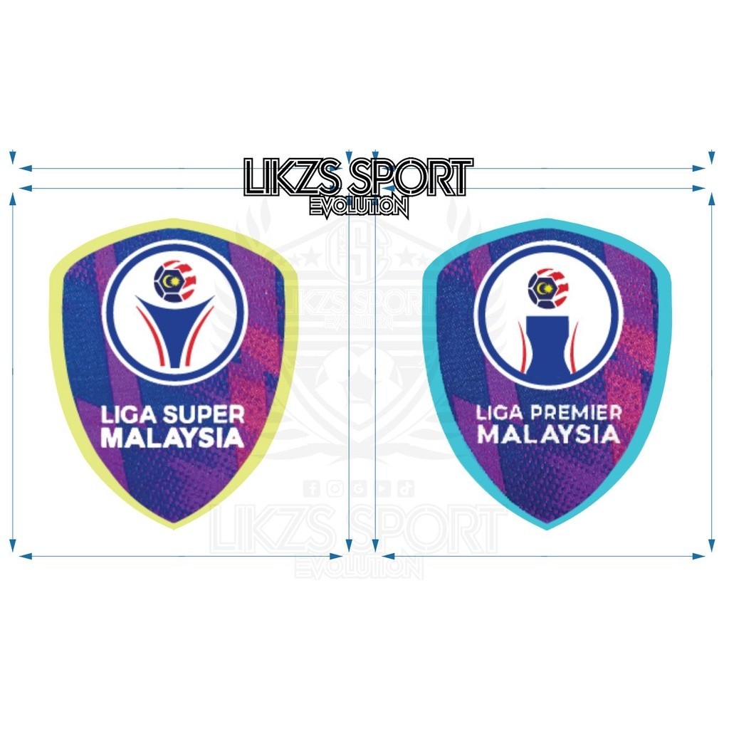 Days Sport Liga Super Malaysia 2022 Patch (Iron On) Badge | MSL HD Patch Lencana Lambang Liga ...