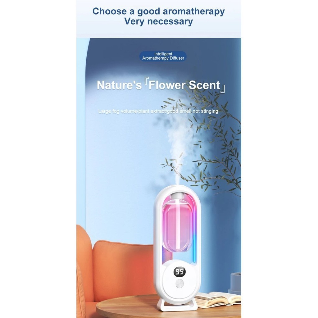Wall-mounted Automatic Aromatherapy Machine Automatic Spray Diffuser ...
