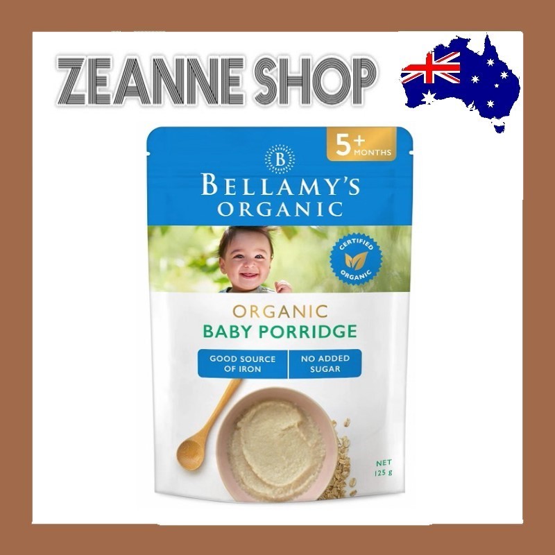 [Ready Stock EXP 09/2025] Bellamy 's Organic Baby Rice Porridge 5 ...