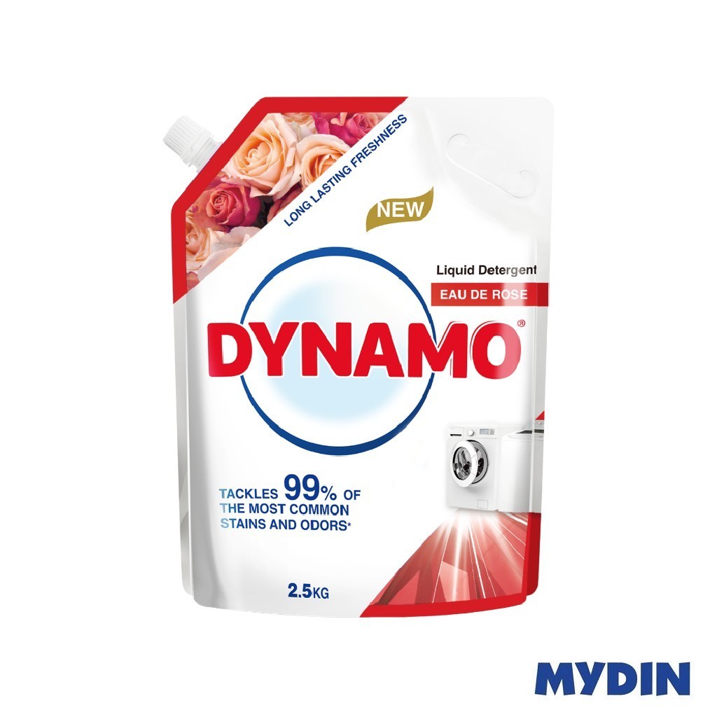 Dynamo Detergent Liquid - Eau De Rose (2.5kg) | Shopee Malaysia