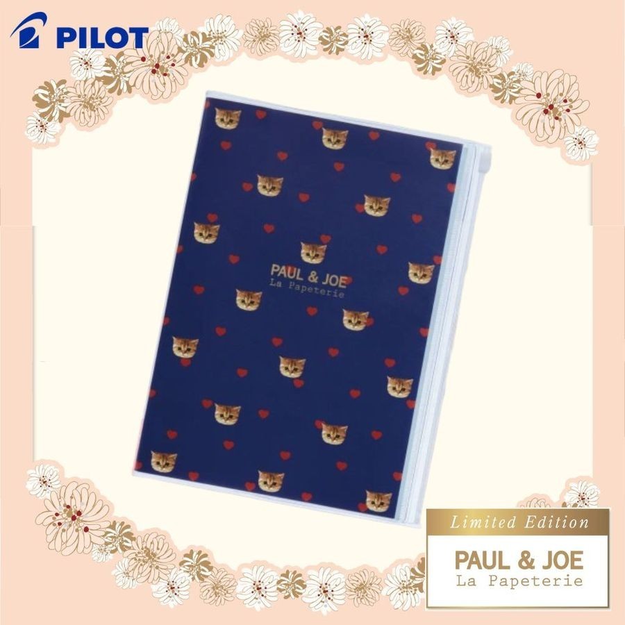 PILOT A5 Notebook/Paul & Joe Co-Branded/Cat And Love eslite | Shopee ...