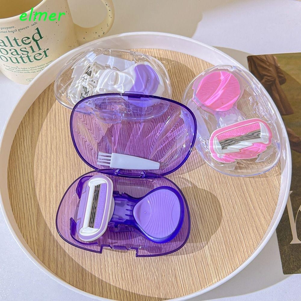 ELMER Woman Trimmer Shaver Travel Painless Handle for Female Bikini ...