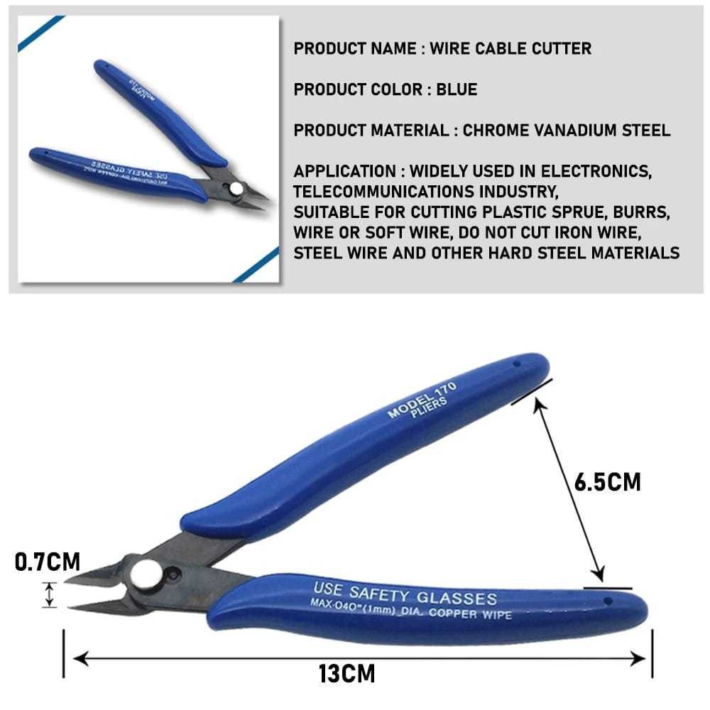 5 INCH INTERNAL SPRING ELECTRICAL SHEAR WIRE CABLE CUTTER | Shopee Malaysia