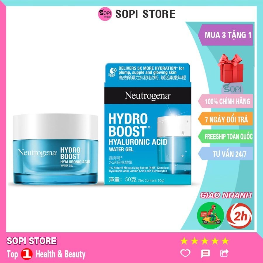 Neutrogena Hydro Boost Water Gel 50g, hydrates, regenerates and ...