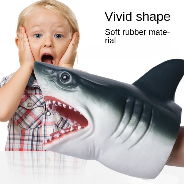 1PC cartoon simulation cute shark role-playing props/game party props ...