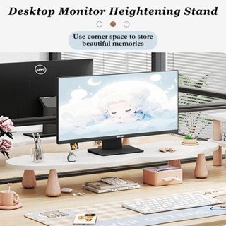 SKOI Desk Rack Display Screen Raised Desktop Storage Rack Workstation ...