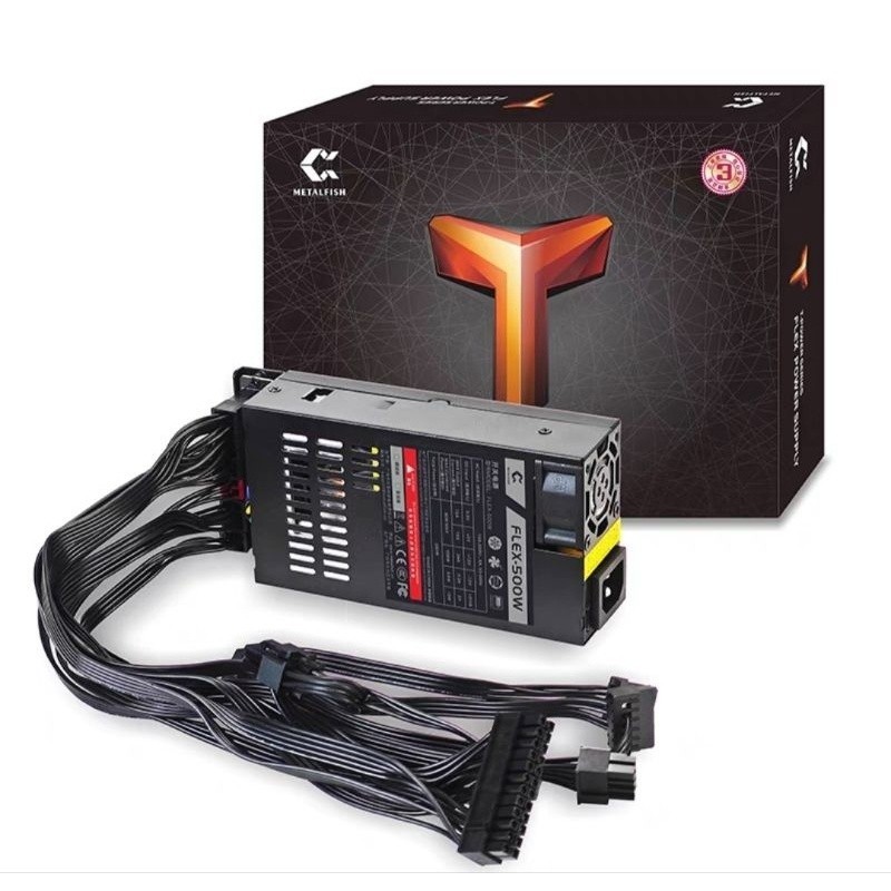 Metalfish 1U Flex PSU rated 500W 400W 300W 600W ITX Power Supply ...