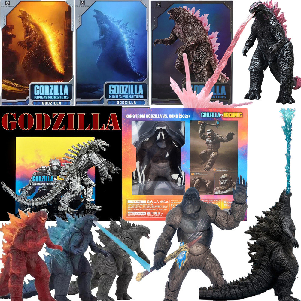 NECA Godzilla Toys King of The Monsters Action Figure Godzilla Vs Kong The New Emprire 2024 Toys ...