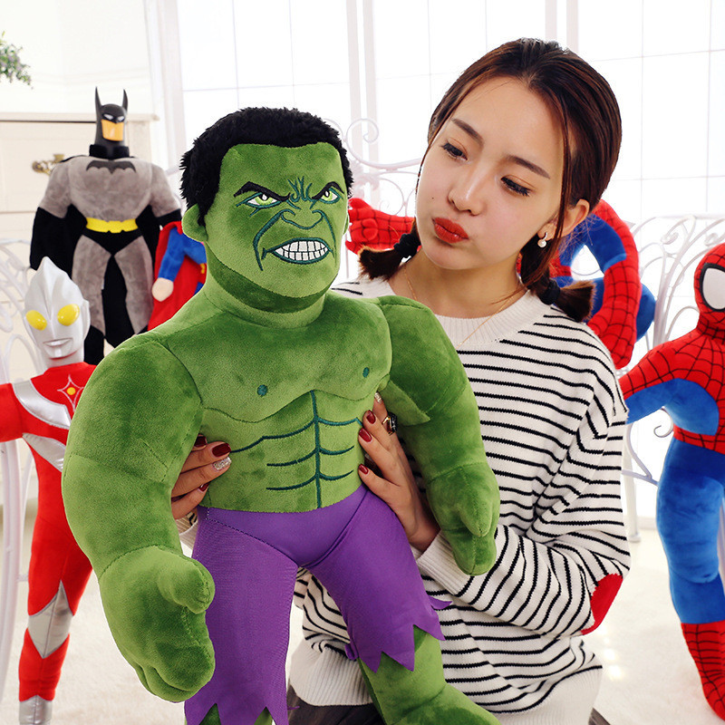 Children's Cute Cartoon Creativity Hulk Plush Doll Toy Model | Shopee ...