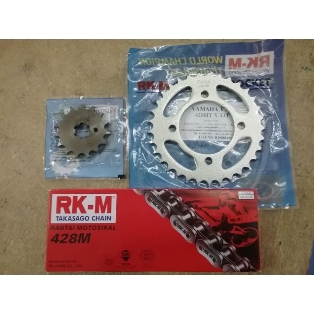 LC135ES V2/V3/V4/V5 RKM CHAIN KIT | Shopee Malaysia