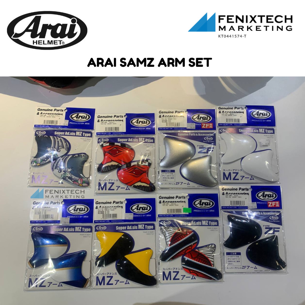 Arai SAMZ Arm Set 100% original | Shopee Malaysia