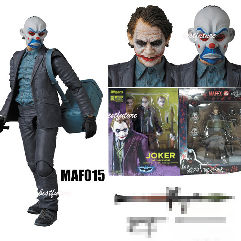 Mafex The Joker Shf The Dark Knight Action Figure Moveable Ornaments ...