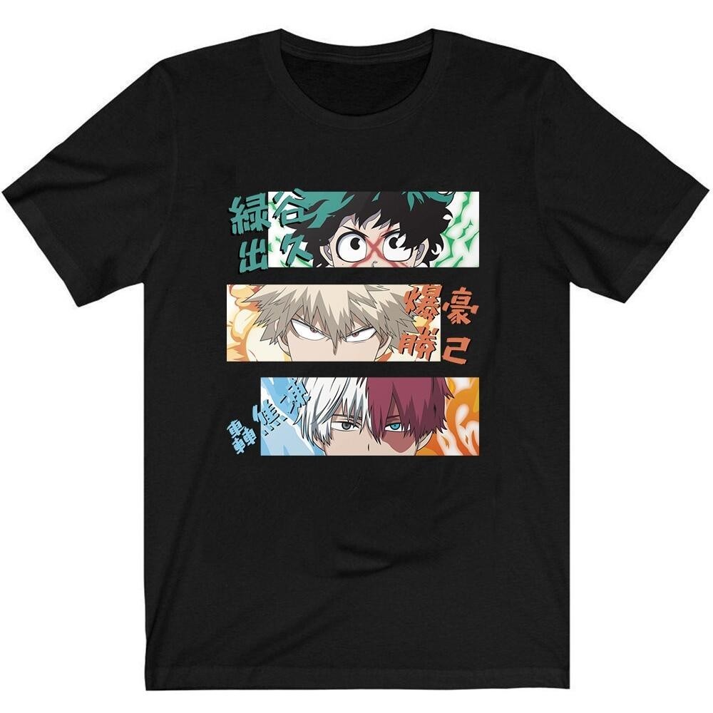 My Hero Academia MHA Boku No Hero Academia T-Shirt Men Cotton T Shirt ...