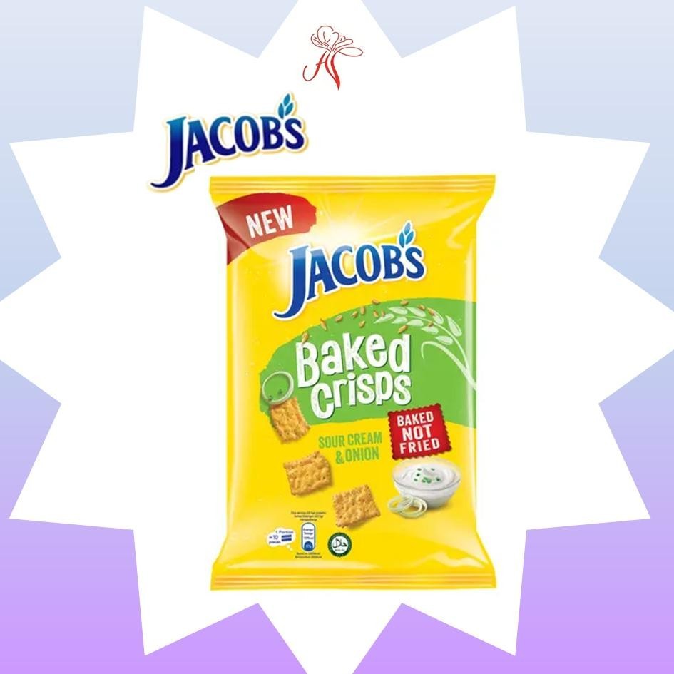 Jacob's Baked Crisps Sour Cream 45G | Shopee Malaysia