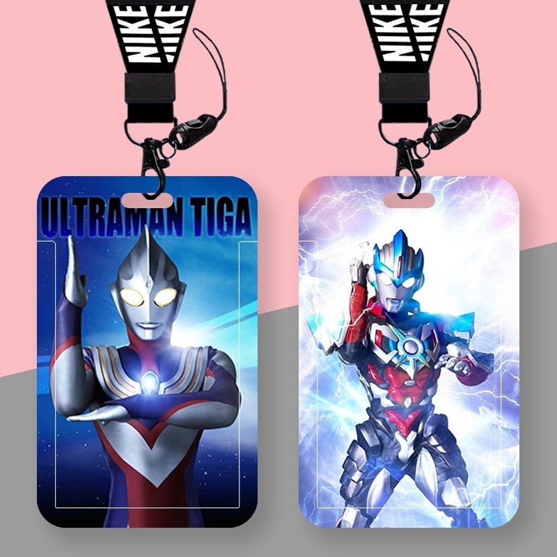 Diga Ultraman Student Card Holder Campus Access Control Bus Subway Card ...