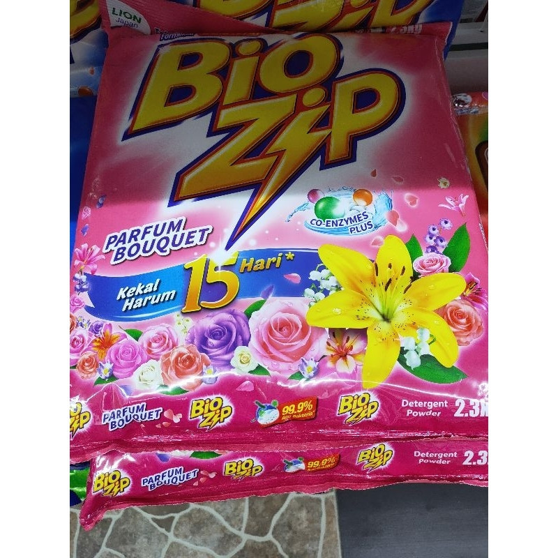 BIO ZIP DETERGENT POWDER 2.3KG | Shopee Malaysia