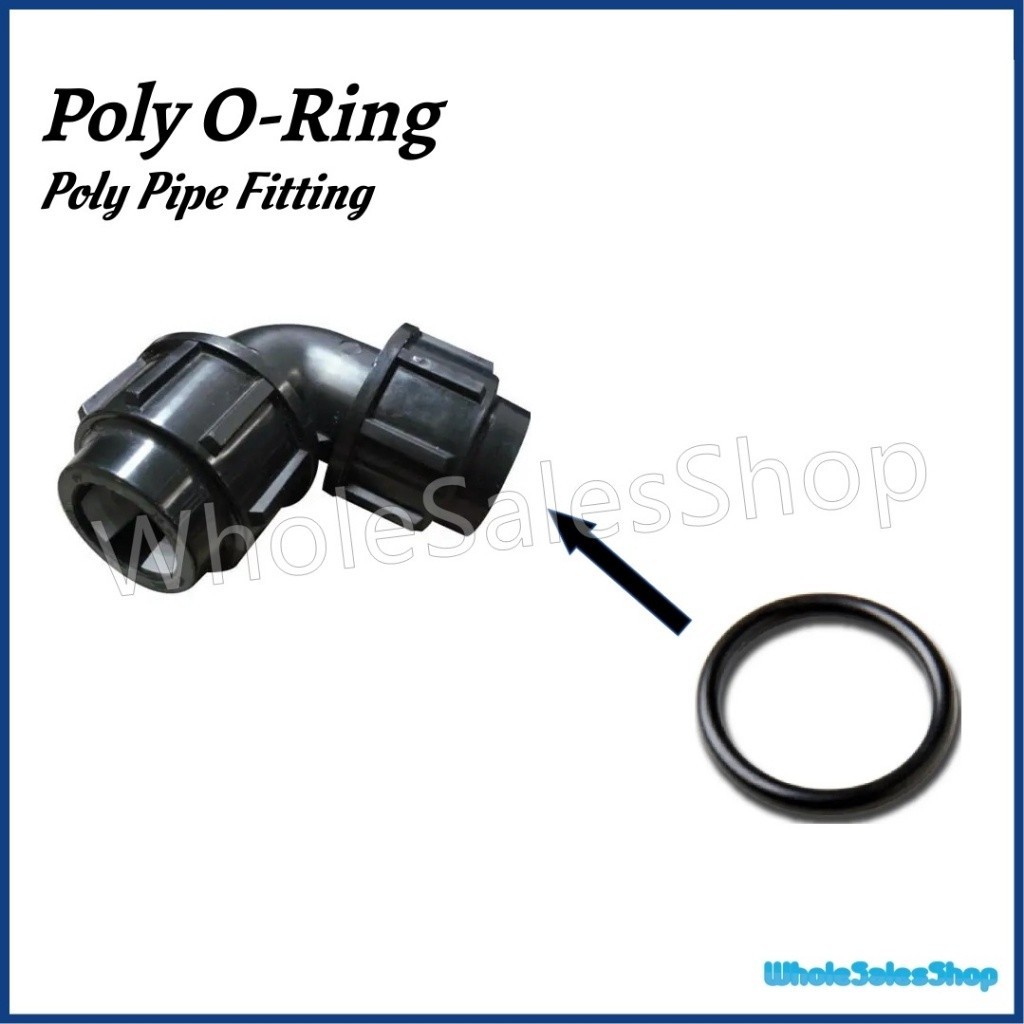 1 pcs Poly O Ring Poly Pipe Fitting EPDM Rubber Sealing Gasket O-Ring ...