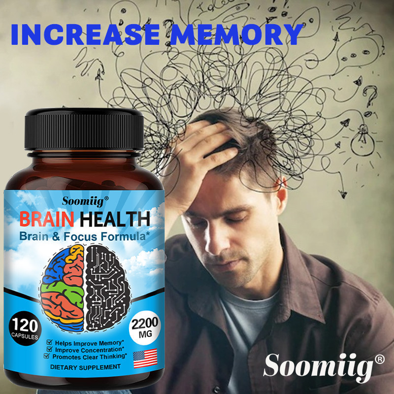 Soomiig Brain Health Focus Formula, A Nootropic Brain Supplement That ...