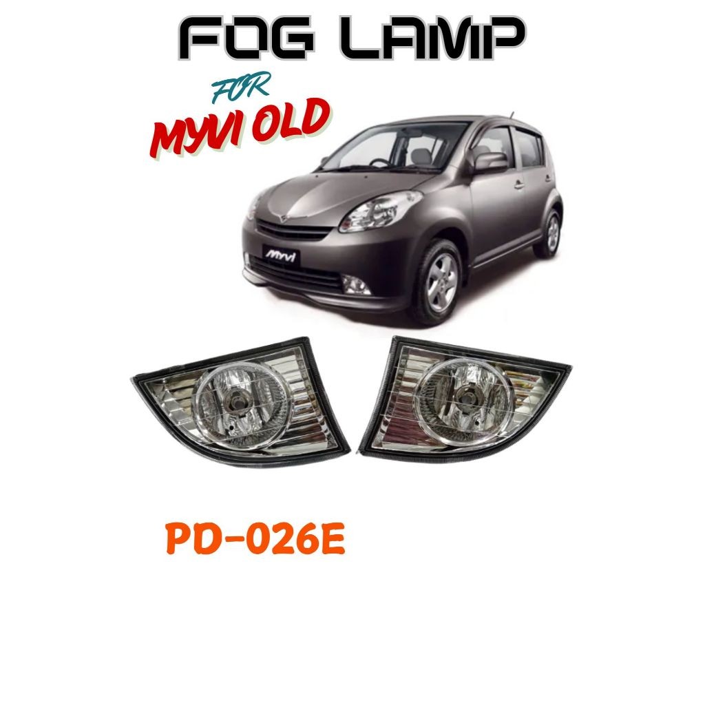 Perodua Myvi OLD Pentair PD-026E Fog Lamp/Fog Light/Spotlight Without ...