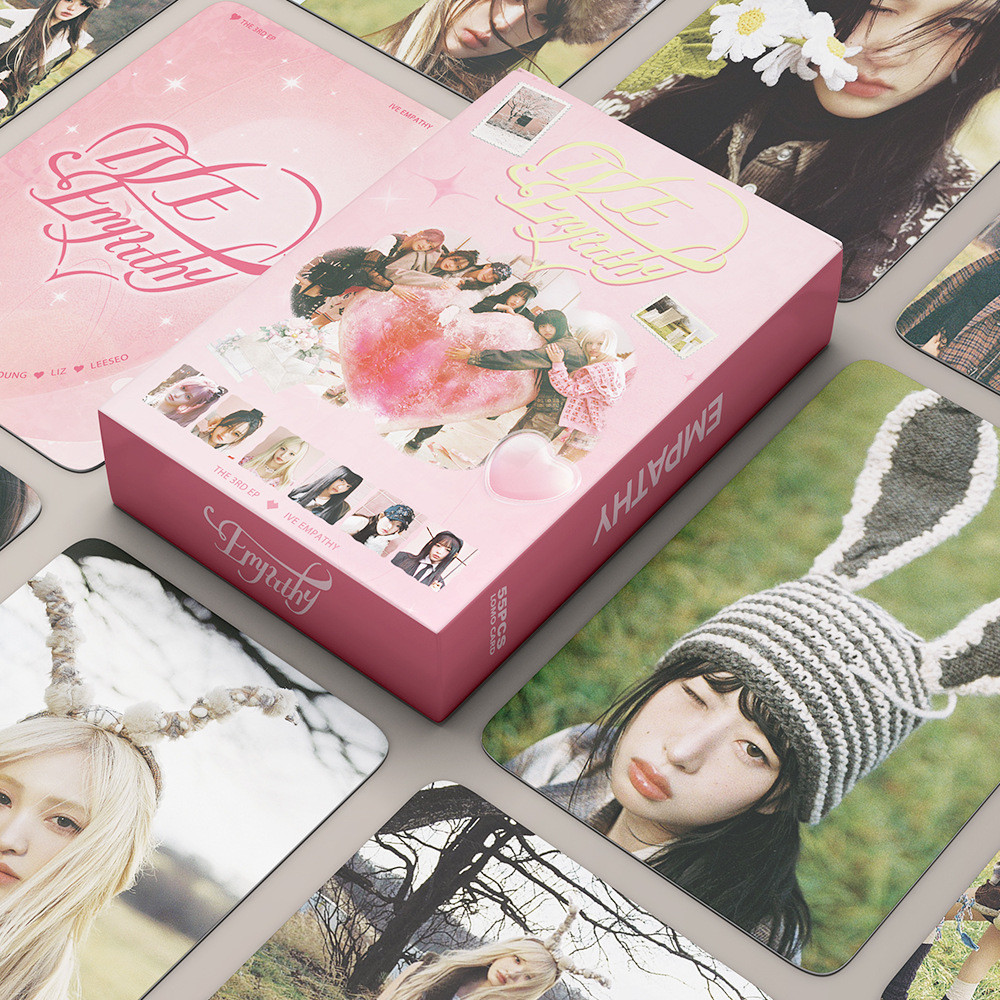 55pcs IVE 3rd EP EMPATHY Photocards 2025 Colorful Days CRUSH SHOW WHAT ...