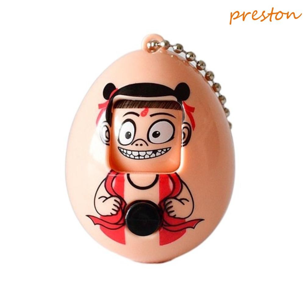 PRESTON NeZha2 Face Changing Doll, Keychain Egg Shape NeZha Face Makeup ...