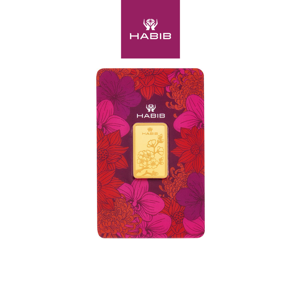 HABIB 10g 999.9 Gold Bar (Four Seasons) Manufactured By LBMA Goods ...