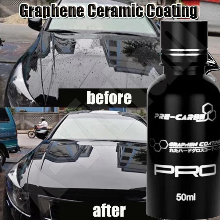 Car Ceramic Coating Nano-Technology Graphene Ceramic Coating Kit 10H ...