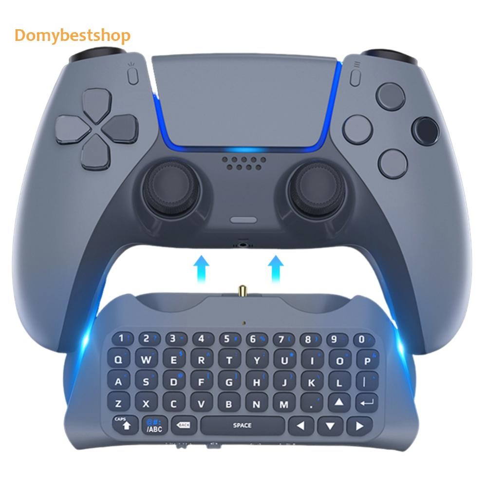 For PS5 Wireless Controller Keyboard Wireless BT 3.0 Mini Gamepad ...