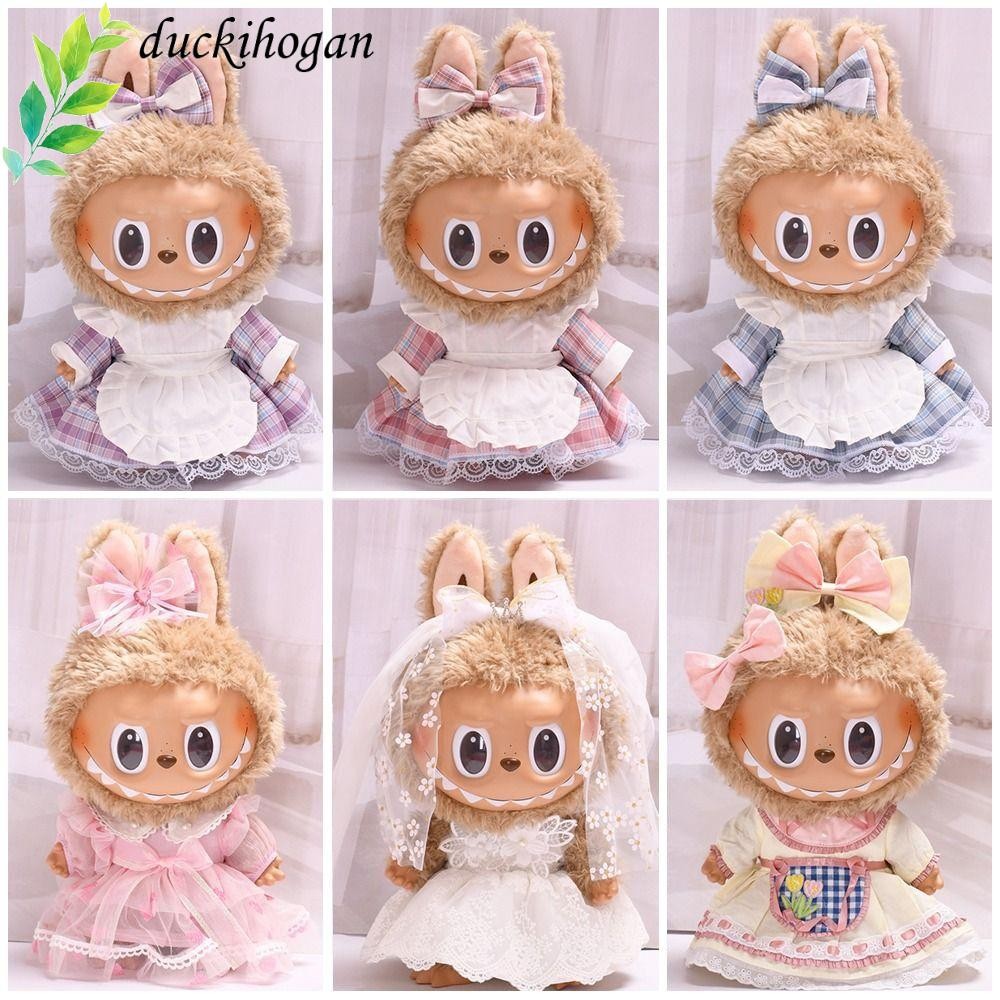 DUCKIHOGAN Doll Accessories, Handmade Labubu Time To Chill Filled ...