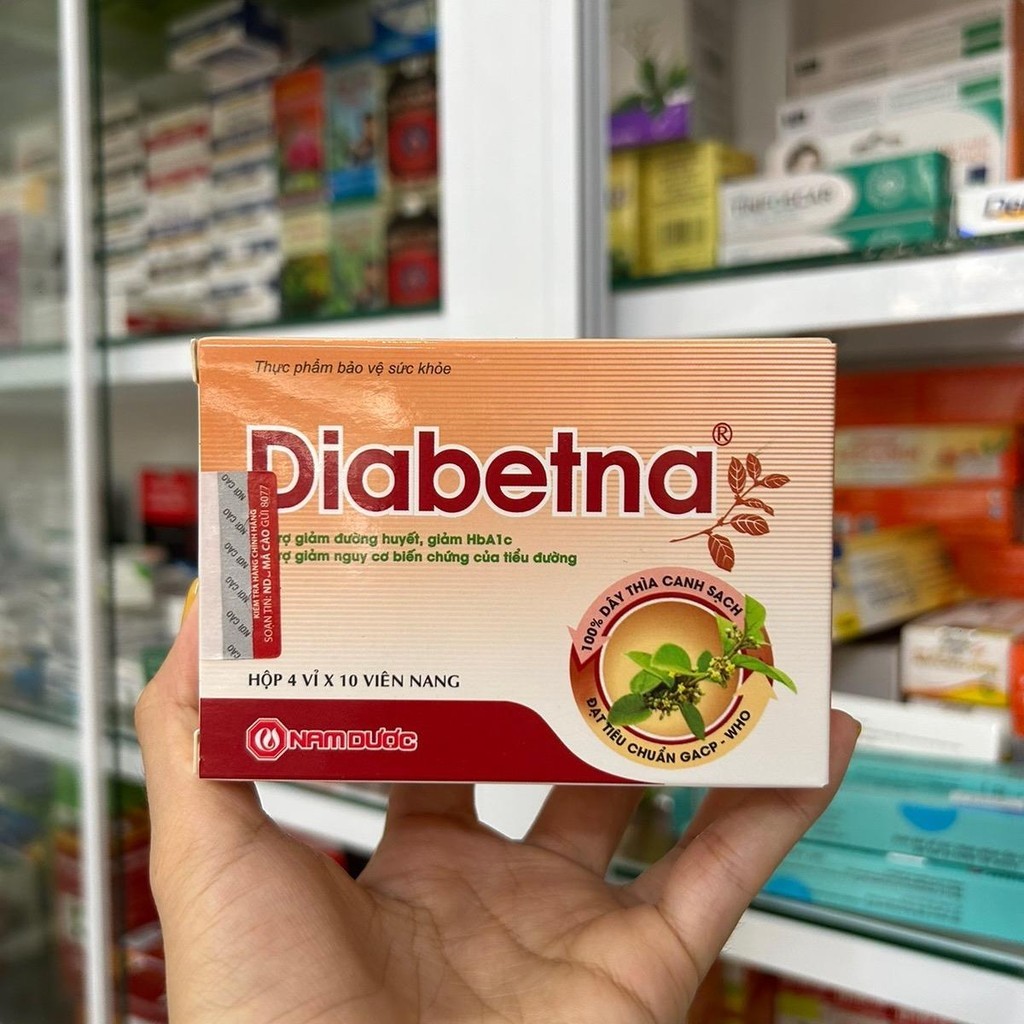 Diabetna - box of 40 tablets (stabilizing blood sugar - for diabetics ...