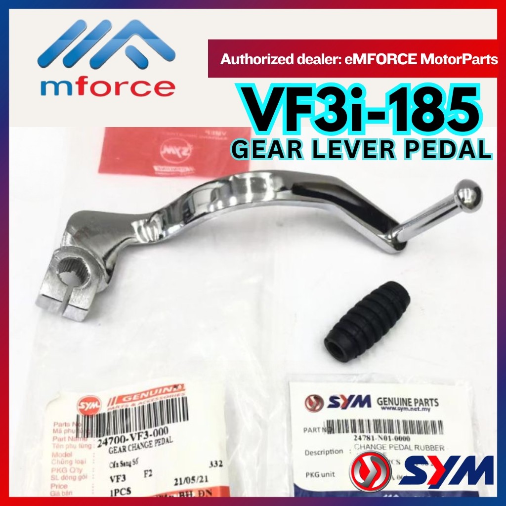 SYM VF3 VF3i LE PRO GEAR LEVER PEDAL KAKI 24700-VF3/24781-N01 GEAR ...