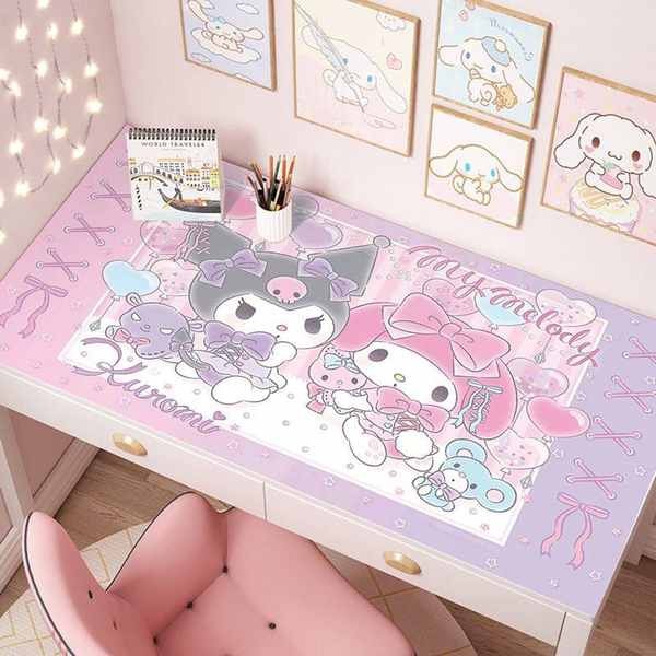 alas meja kelas alas meja guru Tikar meja Kuromi untuk pelajar dan ...