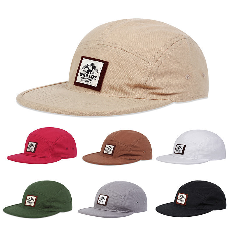 Vintage Cotton Cap WILD LIFE Five-Panel Hat/Five-Panel Hat for Men/5 Women's Cap | Shopee Malaysia