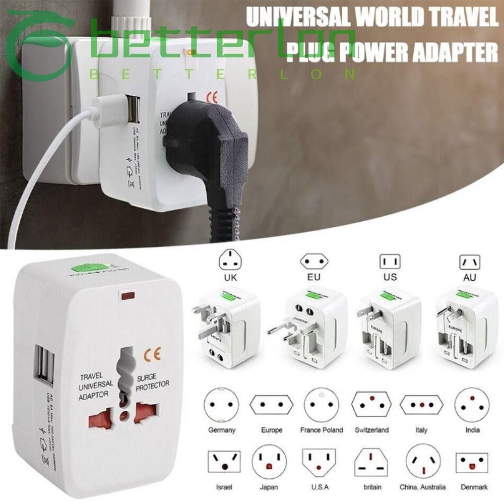 BETTER-LONTIME 1Pcs Conversion Plug, Outlet Converter Multifunctional ...