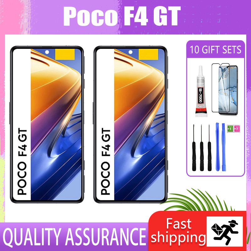 Original AMOLED Poco F4 GT 21121210G LCD Display Touch Screen With Frame Replacement | Shopee ...