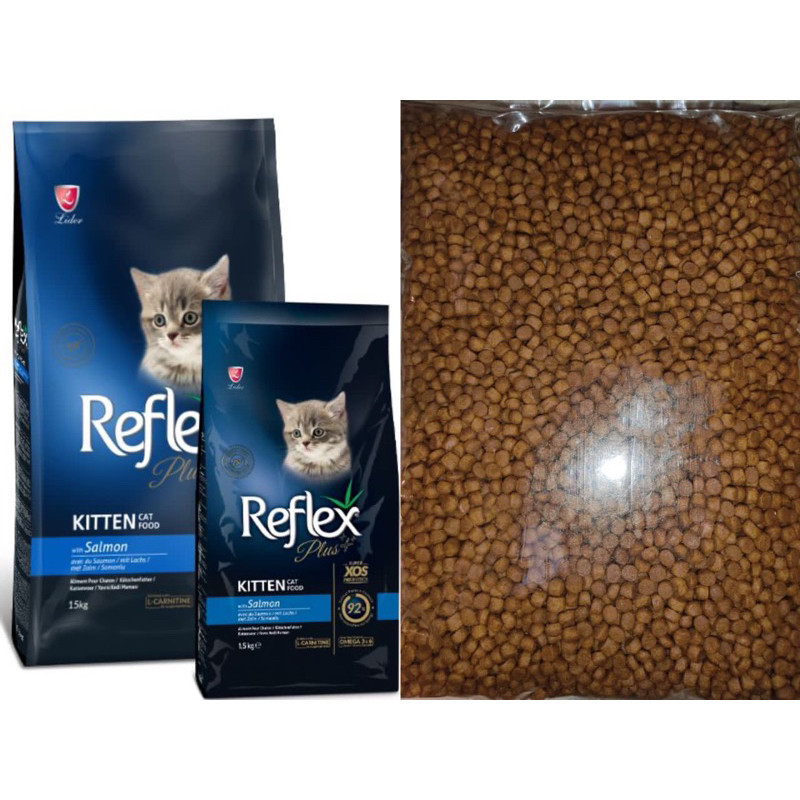 Reflex Plus Kitten Salmon Cat Food 1Kg ( Repack ) | Shopee Malaysia