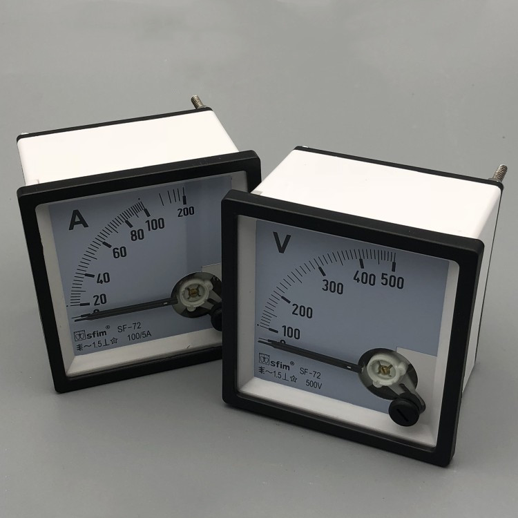SF-72 voltmeter ammeter frequency meter factor tachometer power meter sfim pointer panel meter ...