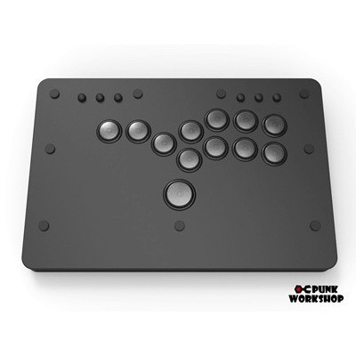 Punk Workshop Mini Hitbox Arcade Rocker Game Keyboard Street fighter ...