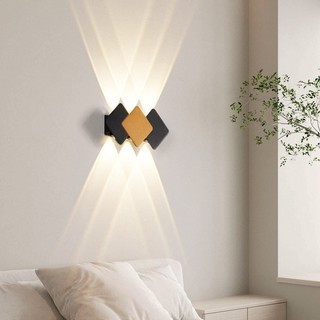 Outdoor LED Wall Lamp Lampu Dinding Lampu Effect Wall Sconces Effect ...