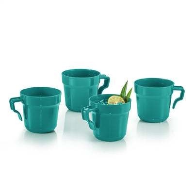 Tupperware Gourmet Aloha Mugs 350ml No Lids (4pcs) Cawan Gelas dengan ...