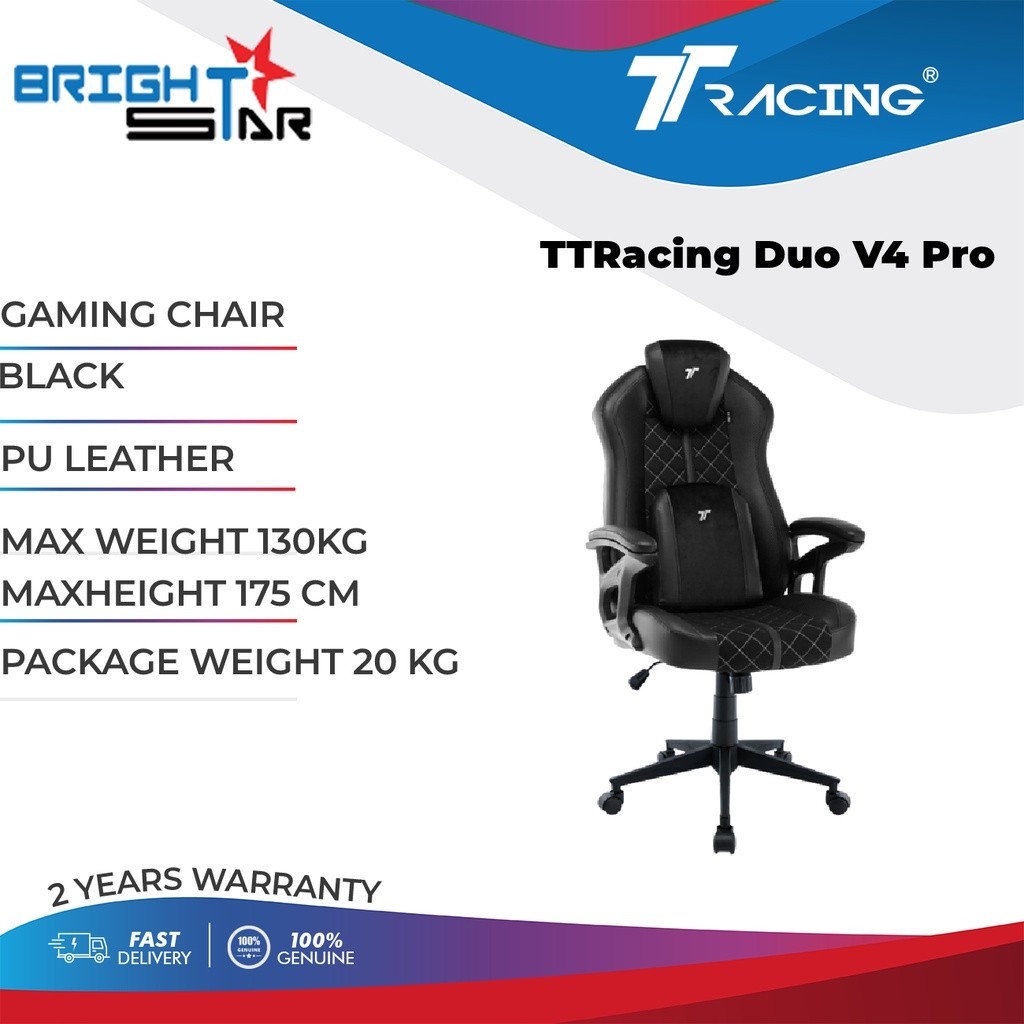 TTRACING DUO V3 V4 V4 PRO GAMING CHAIR / PU / FABRIC | Shopee Malaysia