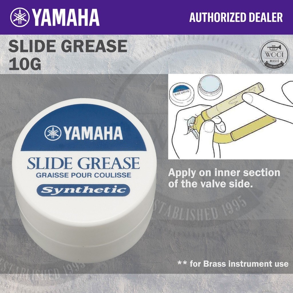 Yamaha Synthetic Slide Grease - 10g (For Tuning Slide Instruments ...