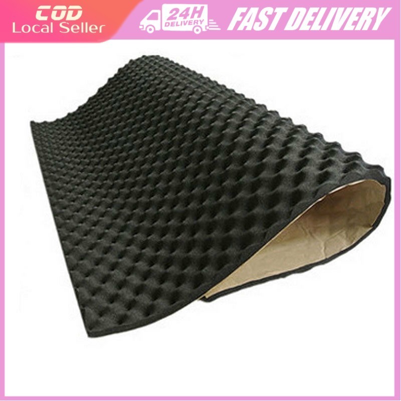 Black Car SoundProof Mat High quality Anti-Noise Car Foam Deadener Egg ...