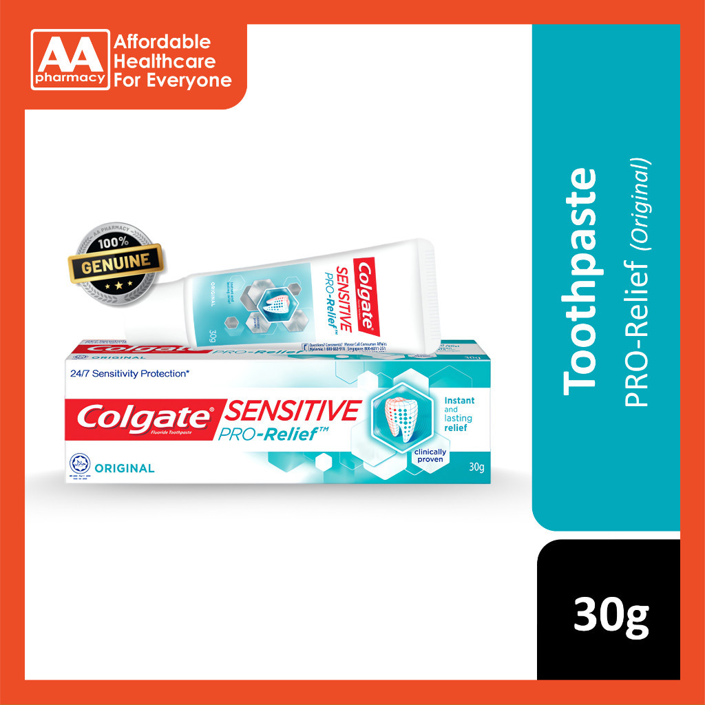 Colgate Sensitive PRO-Relief Toothpaste 30g (Original) | Shopee Malaysia