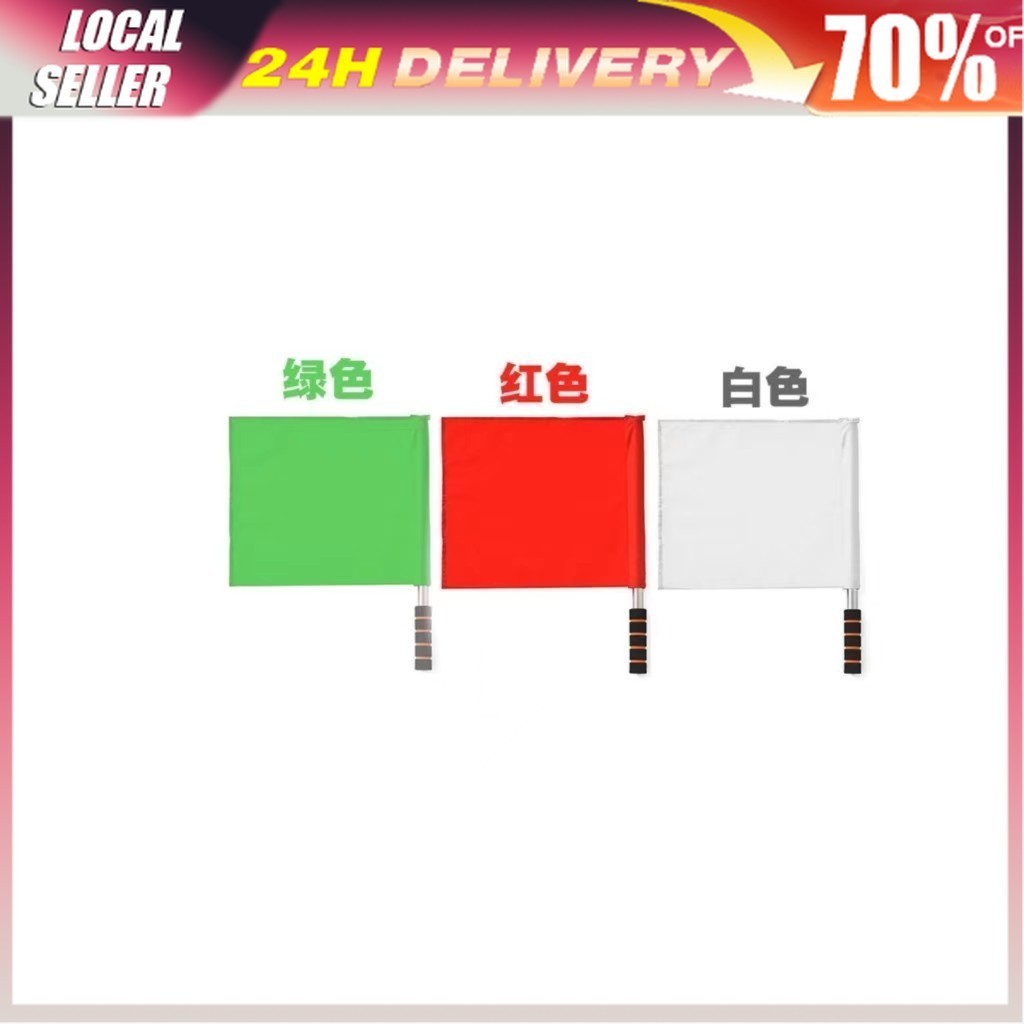 Sports Referee Flag Field Track Signal Flag Football Soccer Futsal ...