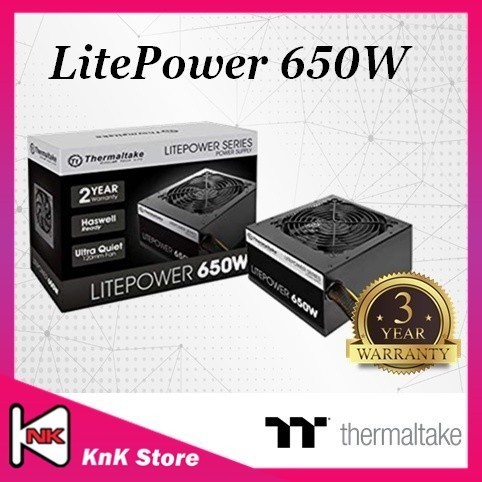 Thermaltake LITEPOWER 650W Power Supply | Shopee Malaysia