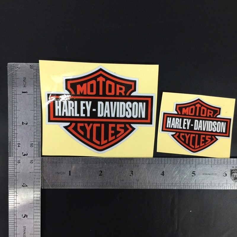 （Reflective）HARLEY-DAVIDSON Logo Motor Sticker | Shopee Malaysia